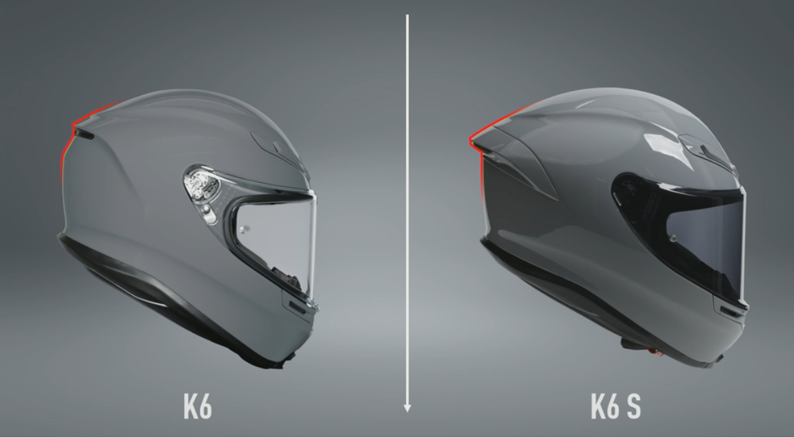 AGV【K6】が『K6S』へ！進化を遂げた『K6S』のご紹介です