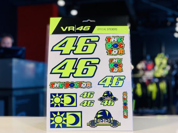 VR46 STICKERS SET 【SMALL/LARGE】のご紹介☆