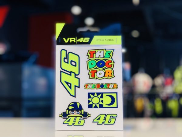 VR46 STICKERS SET 【SMALL/LARGE】のご紹介☆