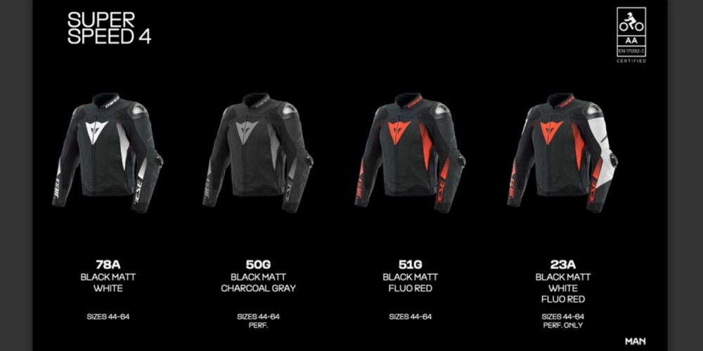 ダイネーゼのフラッグシップモデル最新作！【SUPER SPEED 4 LEATHER JACKET】